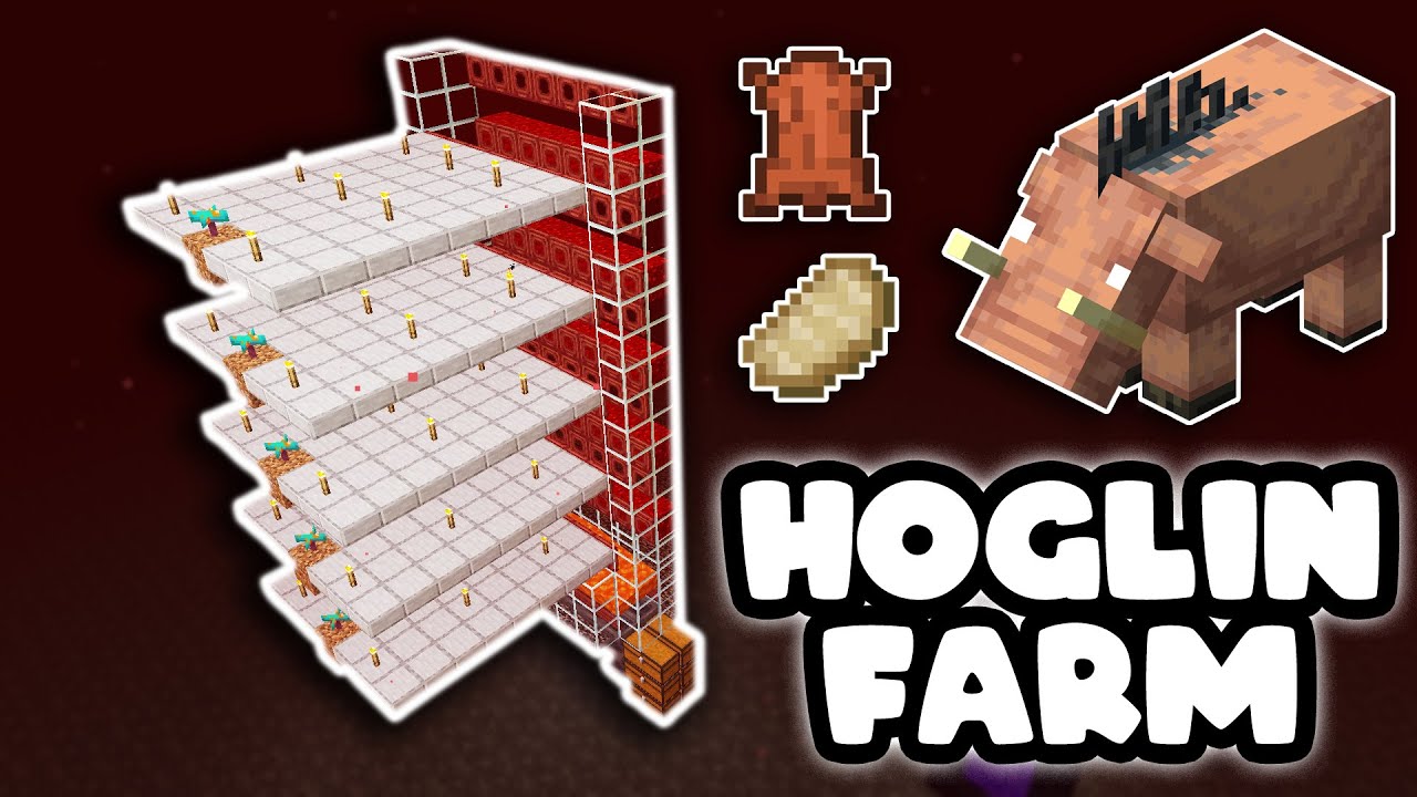 HOGLİN FARMI | MINECRAFT | 1.19 | JAVA EDITION - YouTube