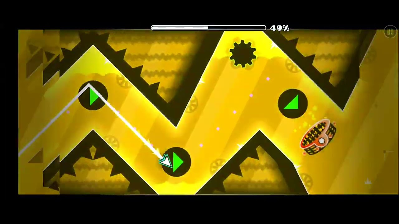 Geometry Dash I "Orange" By xVainaja - YouTube