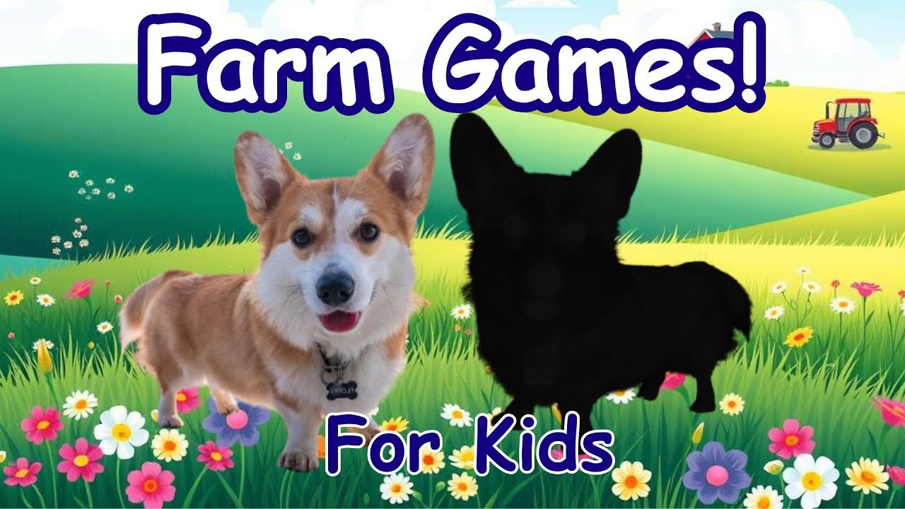 Farm Game | Guess the Farm Animal by Its Shadow – Fun Game for Kids ...