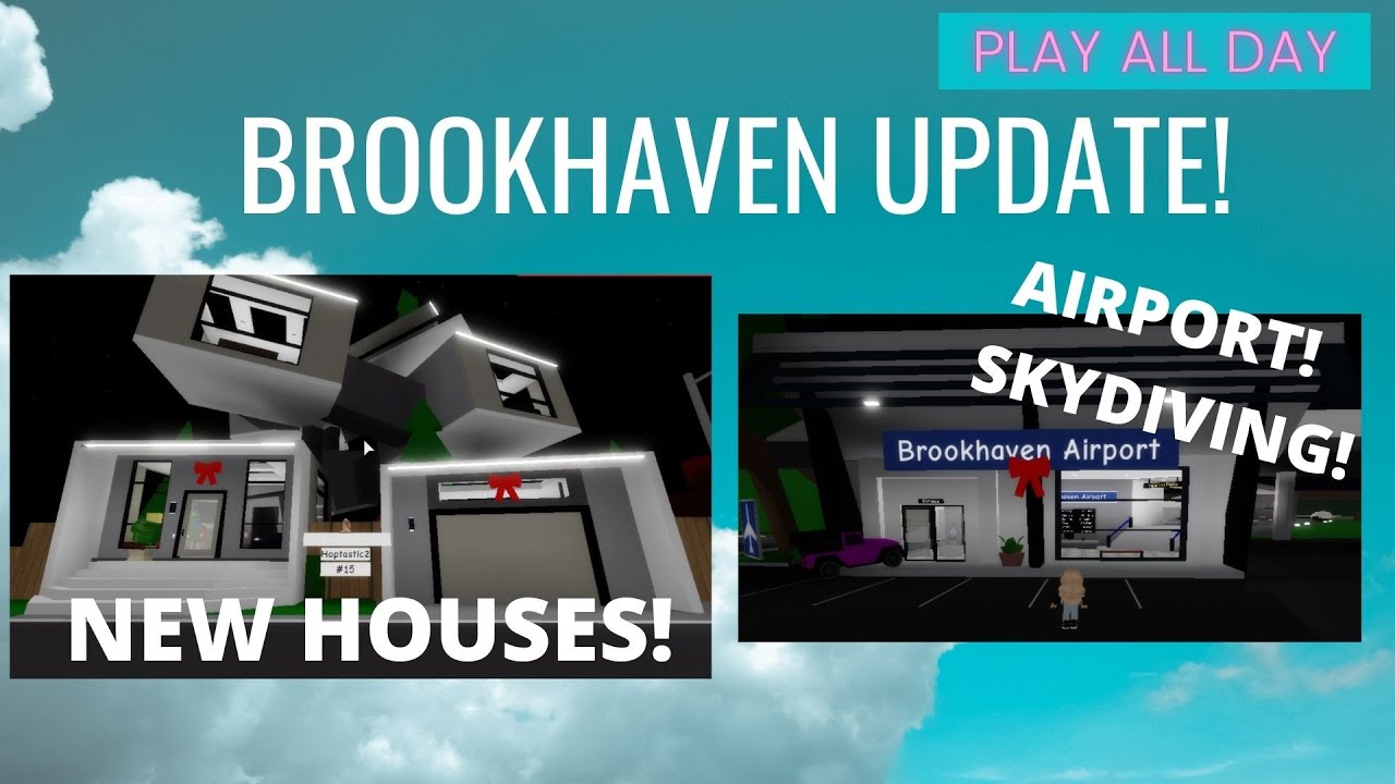 BROOKHAVEN UPDATE! AN AIRPORT! PARACHUTE FROM THE PLANE! NEW HOUSES ...
