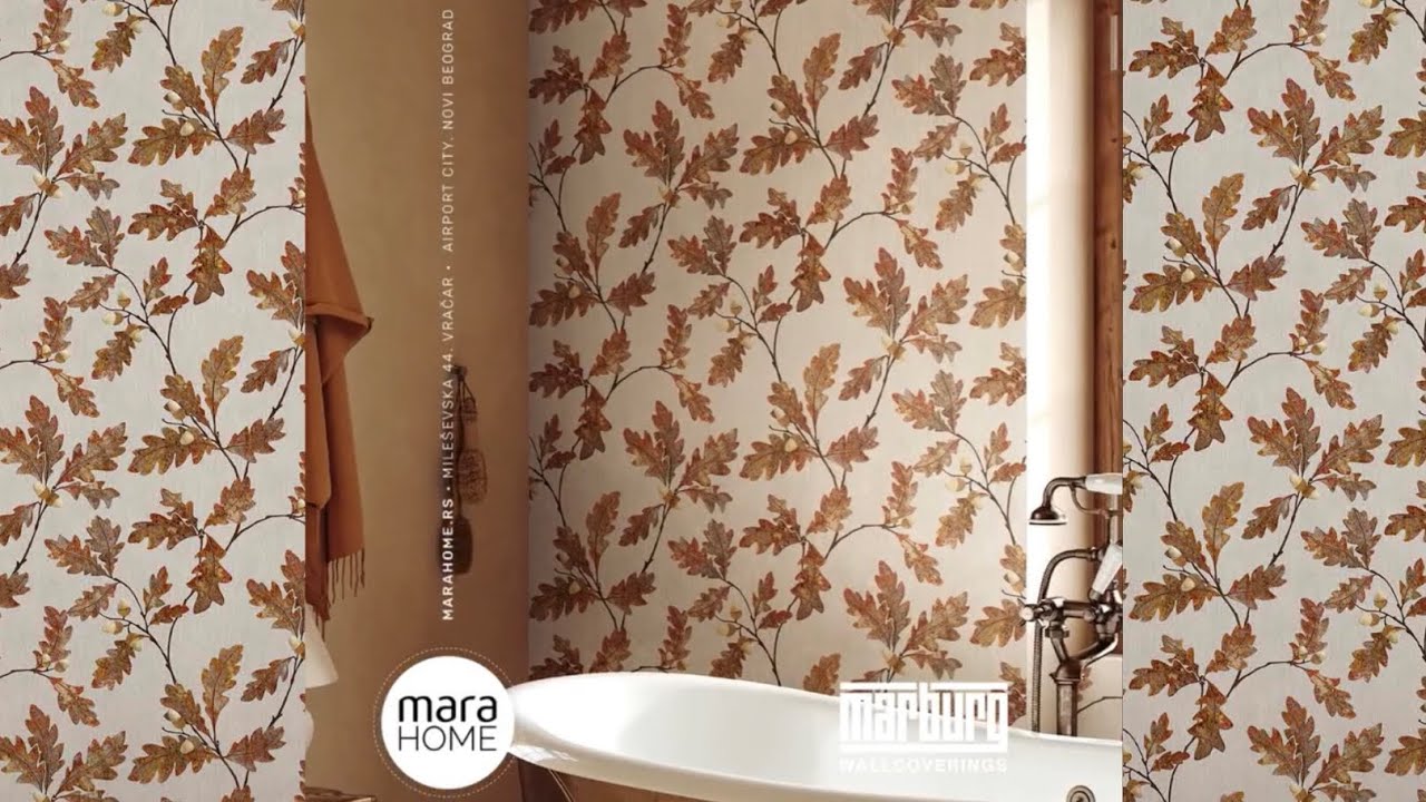 Mara Home tapete - Timber by Marburg - YouTube