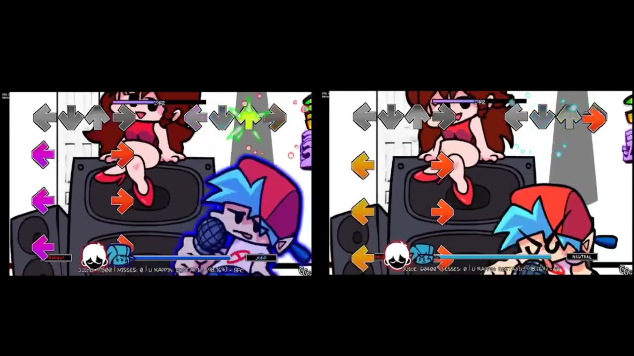 FNF: Omori BSBR Guilty Hard and Hikki Comparison - YouTube