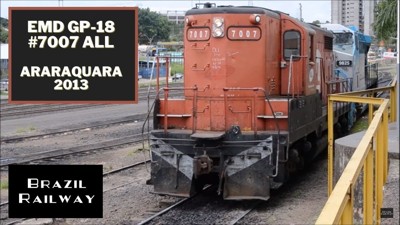 EMD GP-18 ALL - YouTube