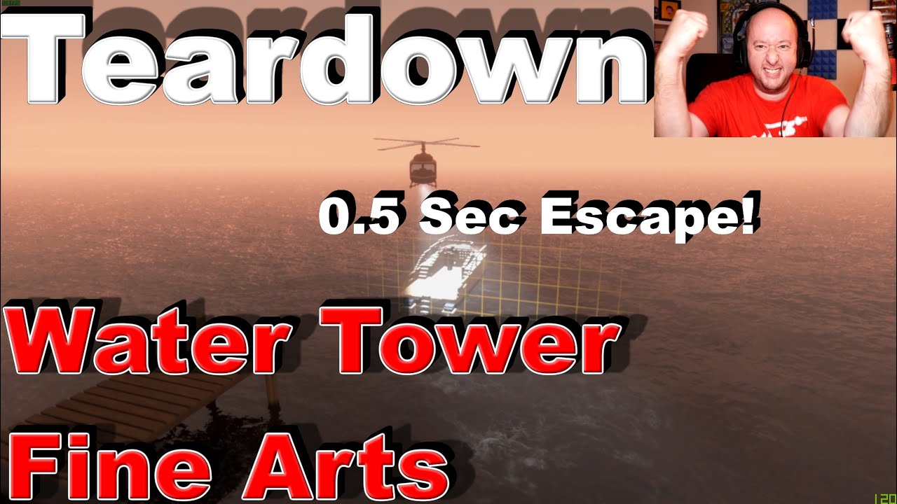 Teardown Playthrough | Missions: Water Tower, Fine arts (Walkthrough ...