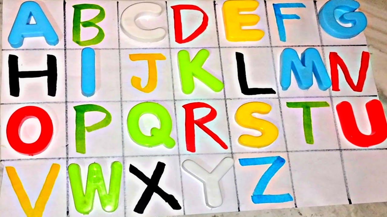 A for Apple B for boll | phonics song ABCD | a to z abcd bacho ki | अ आ ...