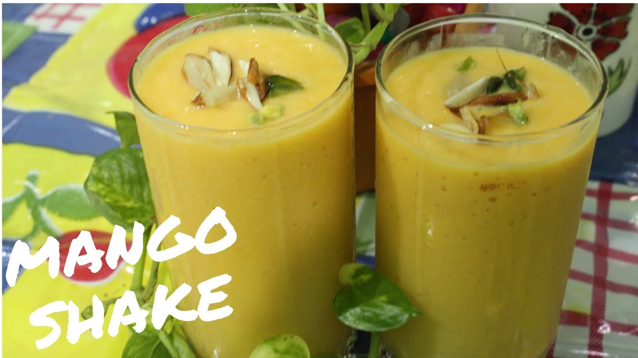 Mango Shake Indian Recipe - YouTube