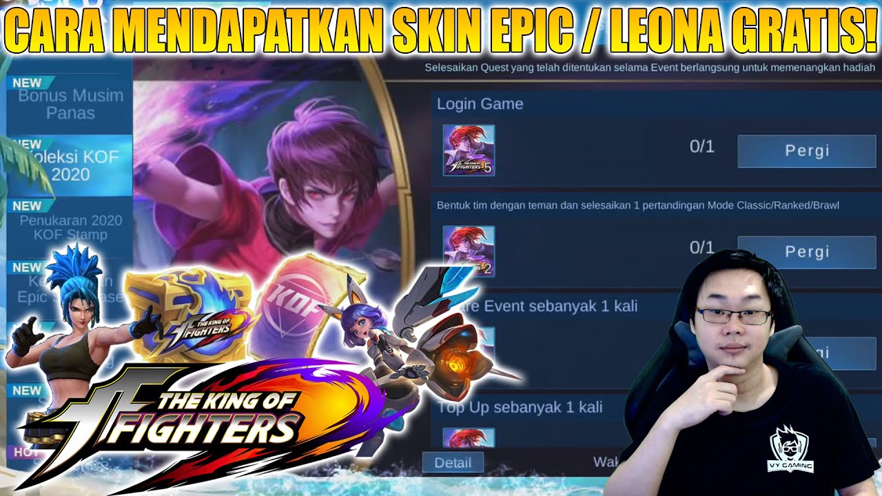 CARA DAPAT SKIN EPIC / SKIN LEONA SECARA GRATIS! INI YANG HARUS KALIAN ...