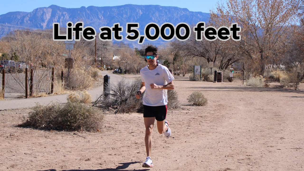 Altitude training and life at 5,000 feet - YouTube