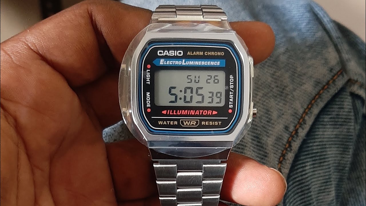 casio 168 WA vintage watch 2023 - YouTube