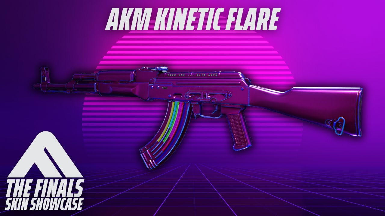 AKM KINETIC FLARE Skin Review | The Finals Season 2 Circuit Reward ...