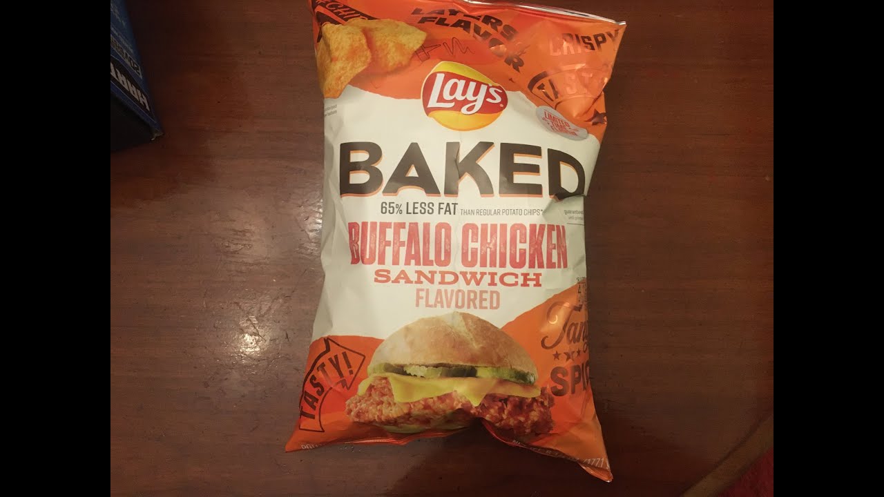 Let's try Lays Baked Buffalo Chicken Sandwich potato chips LIMITED ...