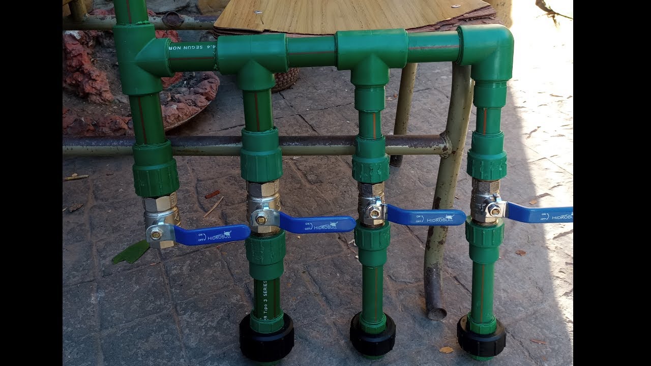 COMO HACER UN COLECTOR PARA EL TANQUE DE AGUA - YouTube