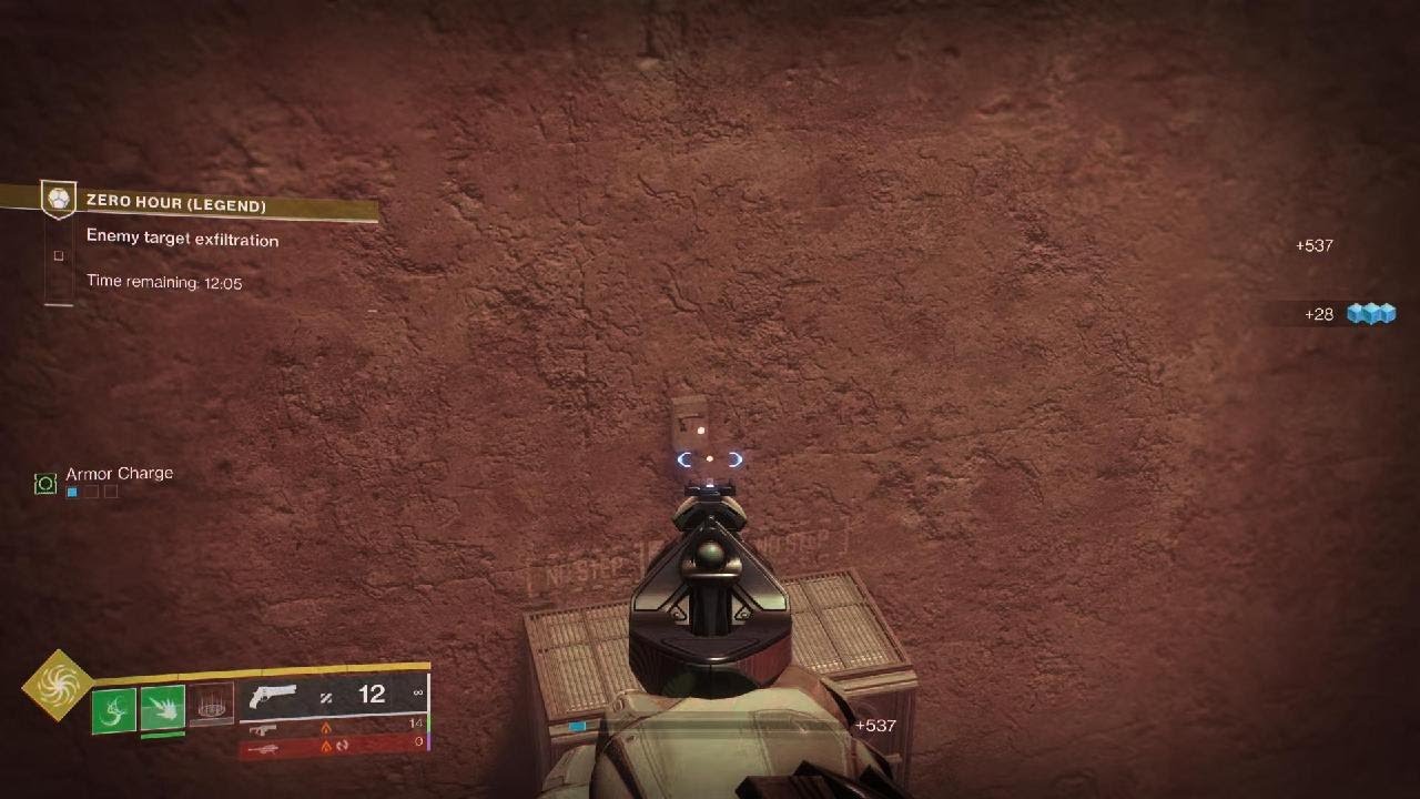 First Pair of switches (Zero Hour Exotic Mission) - Destiny 2 - YouTube