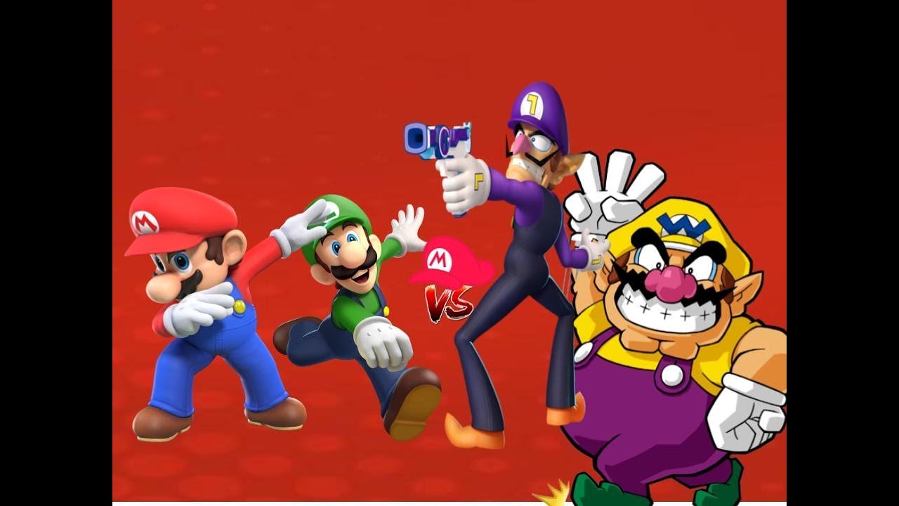 Mario, Luigi, Wario, and Waluigi play London 2012 Olympic Games - YouTube