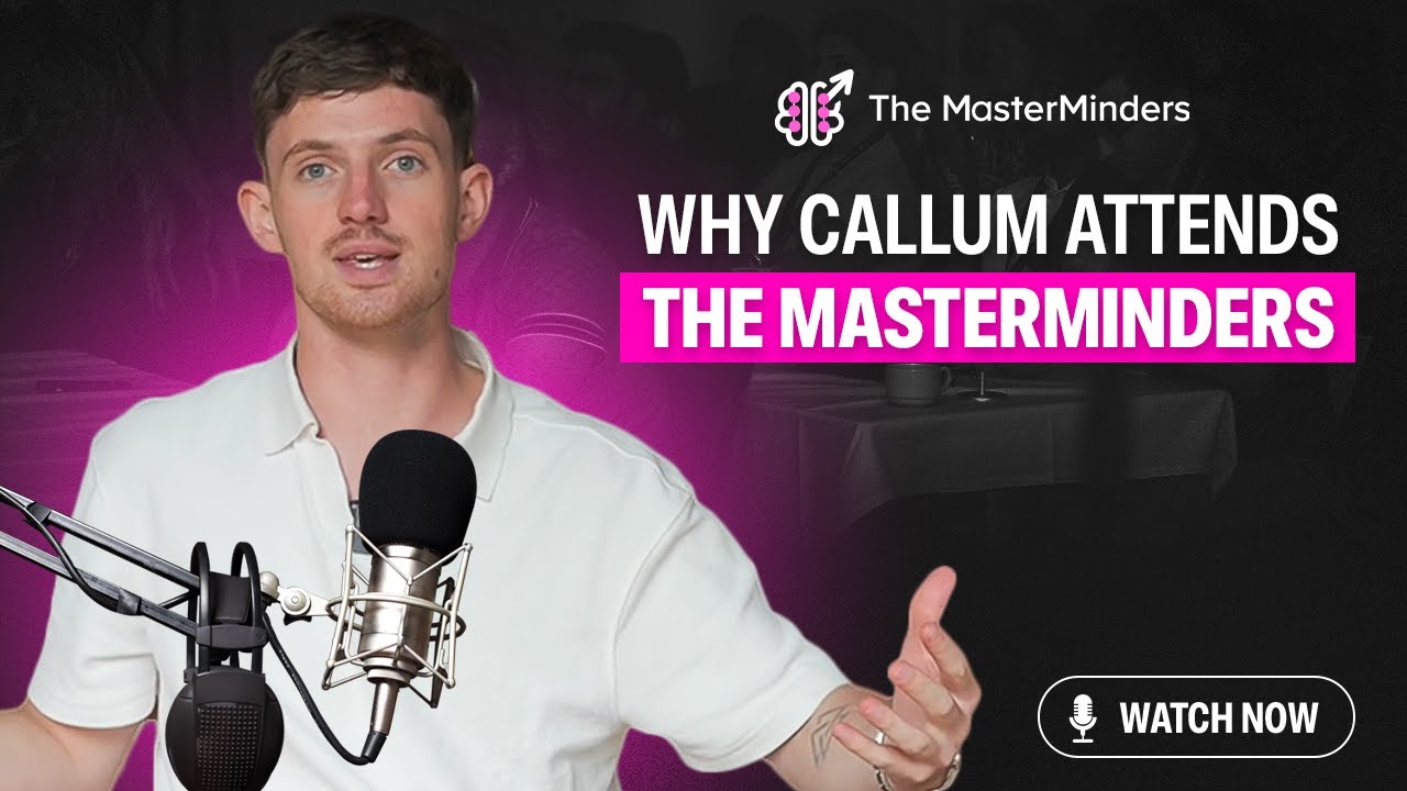 Callum Noon on What Makes The Masterminders Different (24–26 June 2026) - YouTube