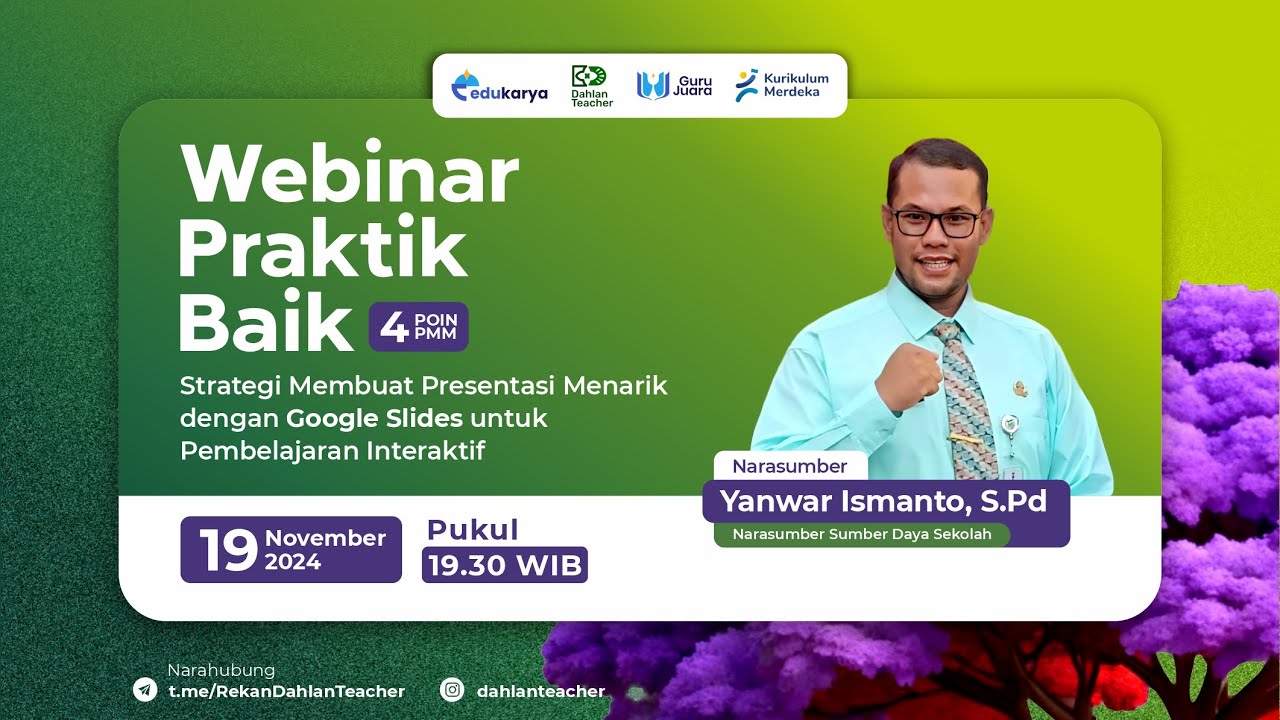 Webinar Strategi Membuat Presentasi Menarik dengan Google Slides untuk ...