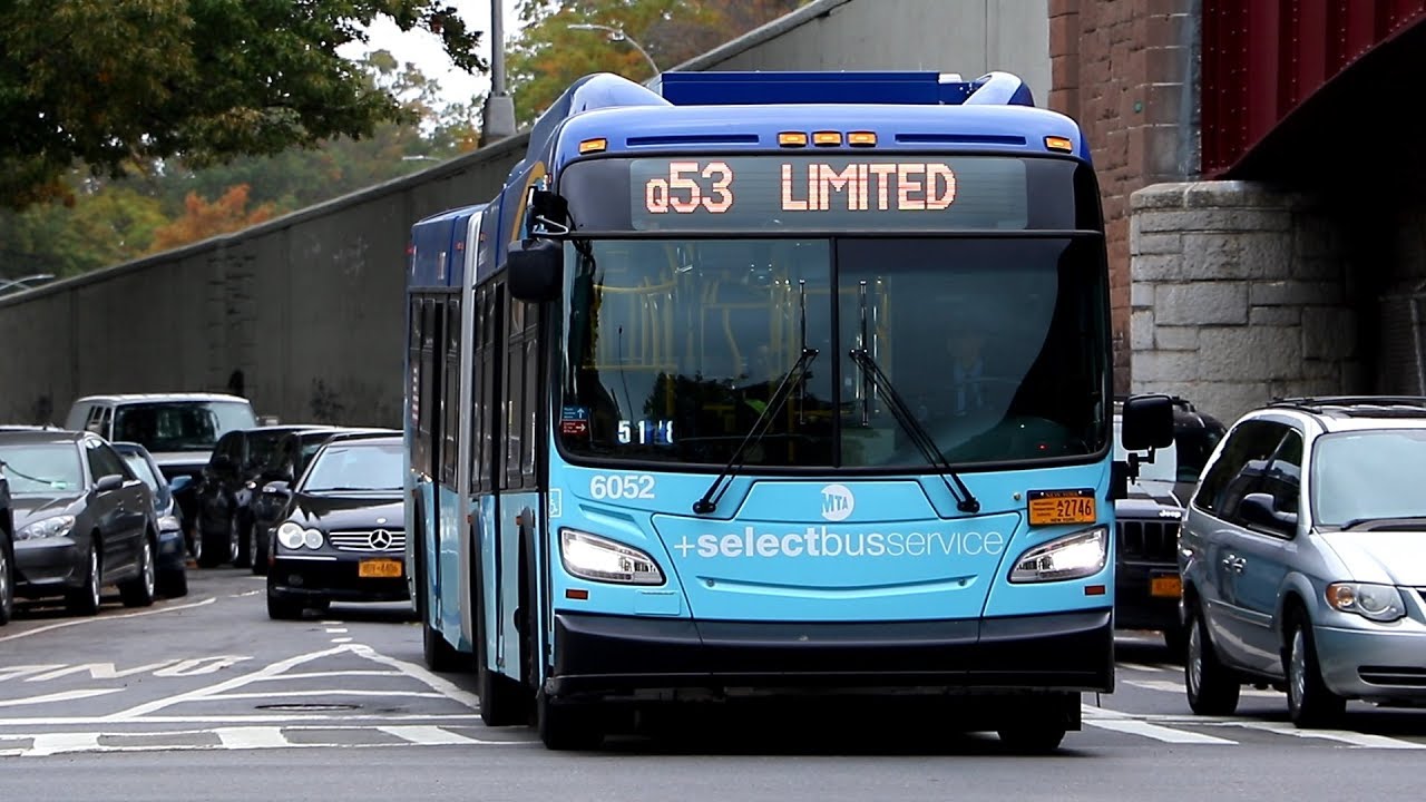 MTA Bus Company 2017 New Flyer XD60 "Xcelsior" Artic 6052 On The Q53 ...
