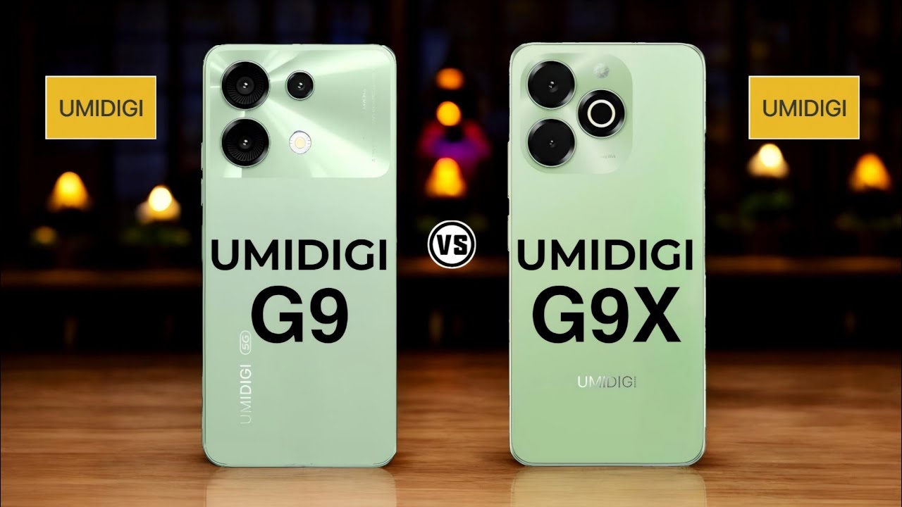 Umidigi G9 Vs Umidigi G9X #Trakontech - YouTube