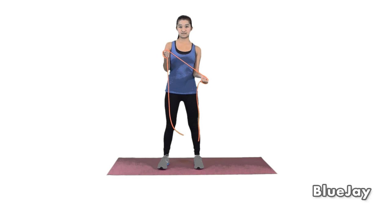 89B Diagonal External Rotation with Band - YouTube