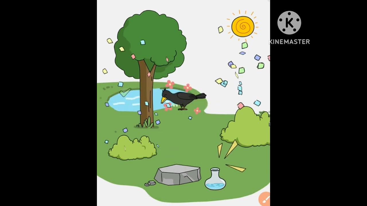 Brain out 2 Level 29 | Help the crow drink water! 🎮 - YouTube