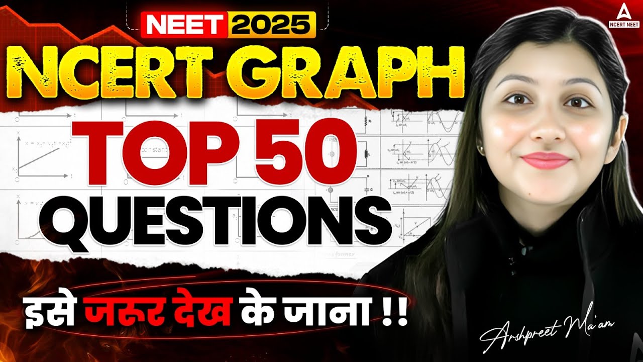 NCERT GRAPH TOP 50 QUESTIONS | ARSHPREET MAM - YouTube