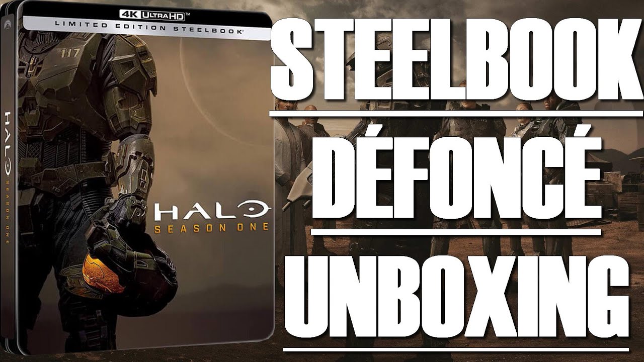 HALO THE SERIES STEELBOOK 4K UNBOXING - YouTube