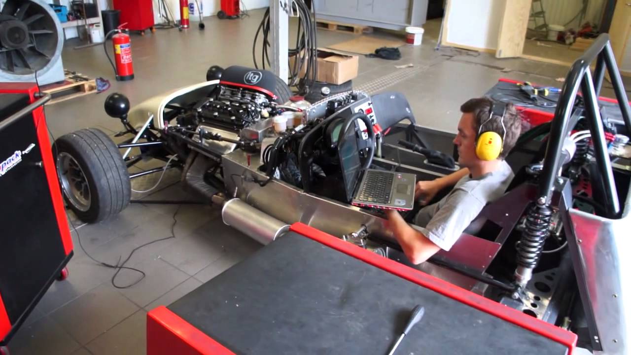 Dyno Locost Hayabusa 3000rpm - YouTube
