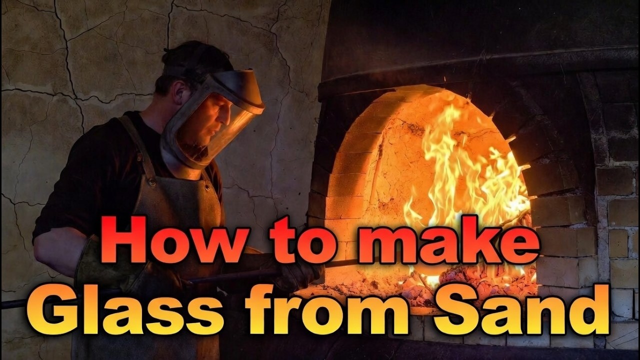 How to Make Glass From Sand to Perfect Sheets in just in 10 Minutes ...