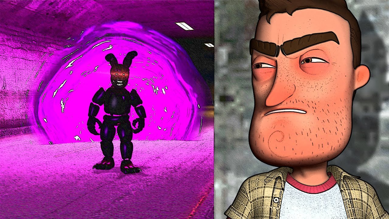 Don't Summon the CURSED FNAF PORTAL in GMOD!! (Garry's Mod Multiplayer ...