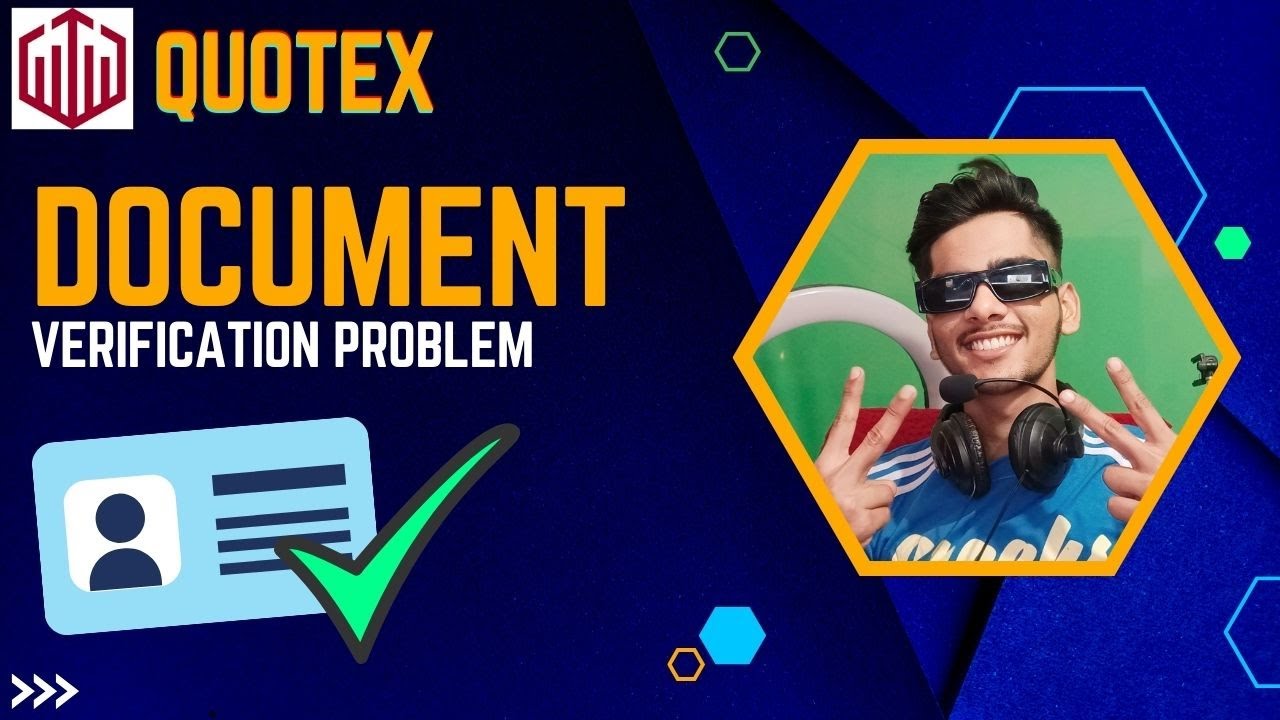 quotex account verification problem solved | Quotex account ...
