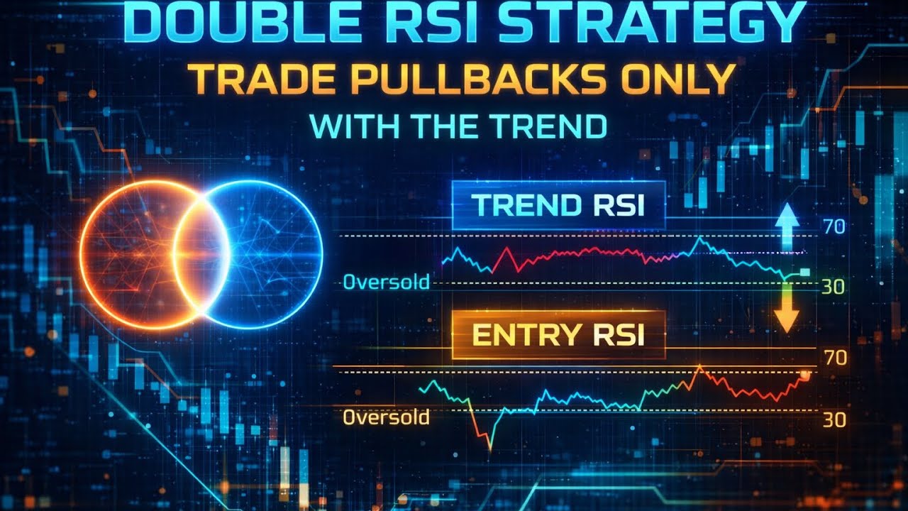 Stop Fighting the Trend: The Double RSI Pullback Strategy - YouTube