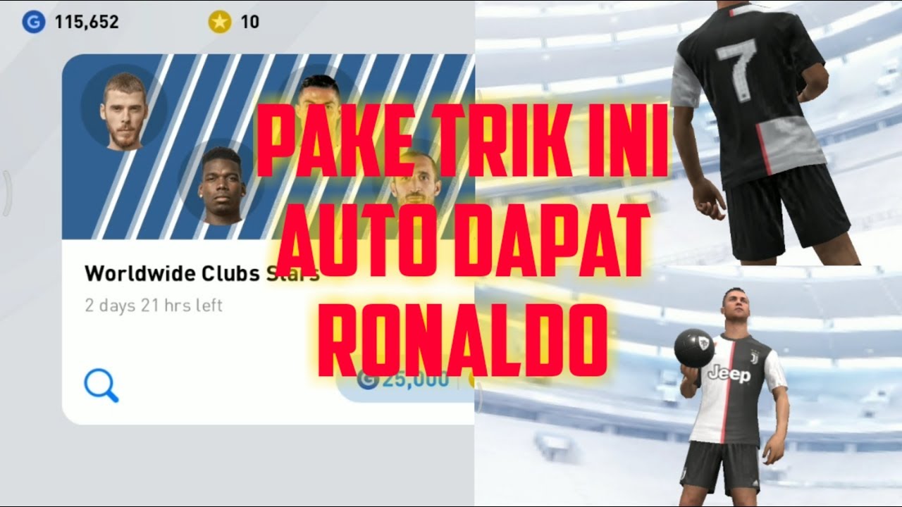 HOW TO GET RONALDO | OPEN BOX DRAW | PES 2020 MOBILE - YouTube