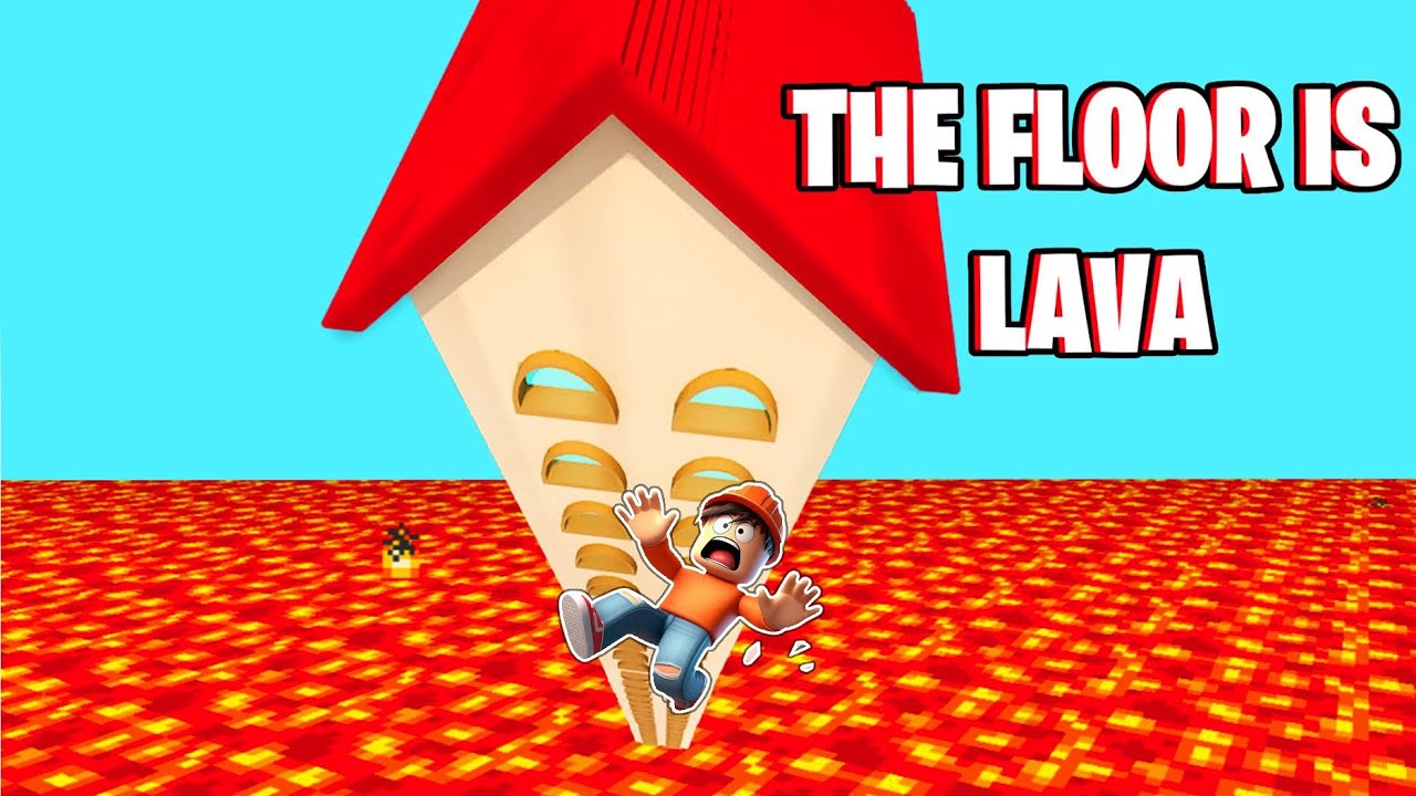 The Floor is Lava🔥😰 | Complete Walkthrough | ROBLOX | MOUNTAIN GAMERZ 🎮 ...