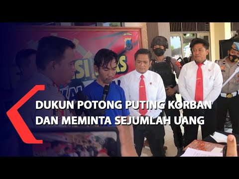 Dukun Potong Puting Korban dan Meminta Sejumlah Uang