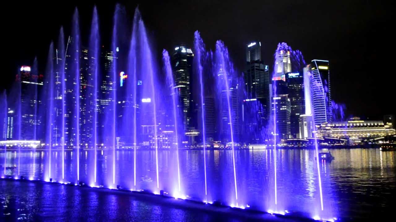Wonder Full - Light and water display at Marina Bay - YouTube
