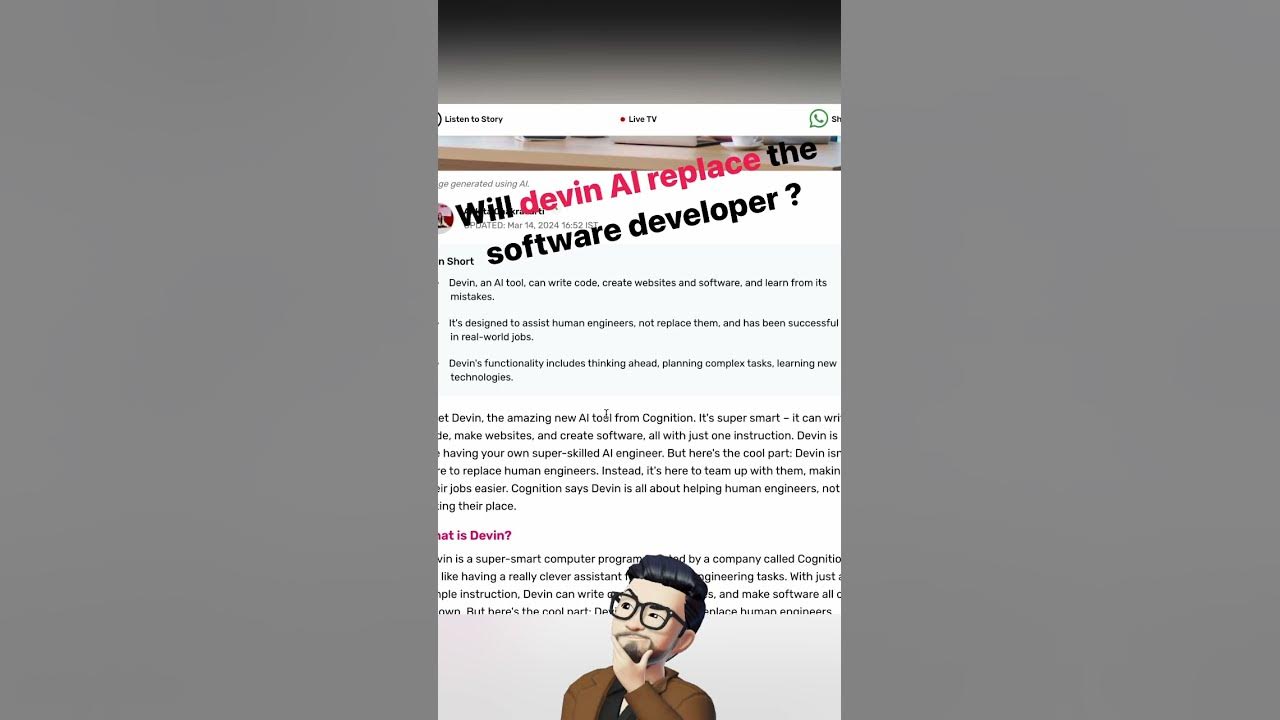 How Devin Ai Could Replace Software Engineers Programming Javascript Computer Ai Devinai