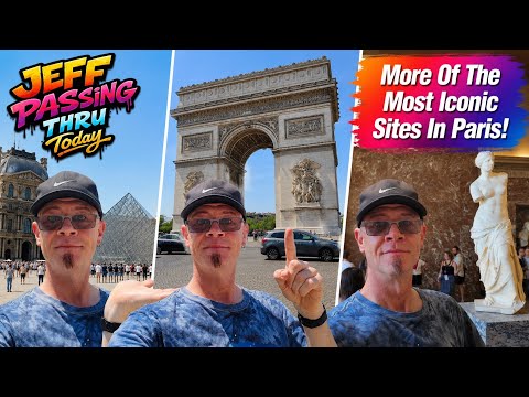 Mona Lisa, Venus De Milo, Arc De Triomphe, Seine River (JPT.76)