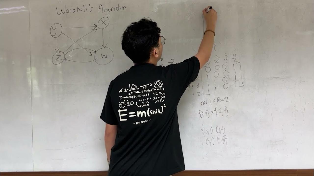 Warshall's Algorithm - Algorithm Design & Analysis Part 2 - YouTube