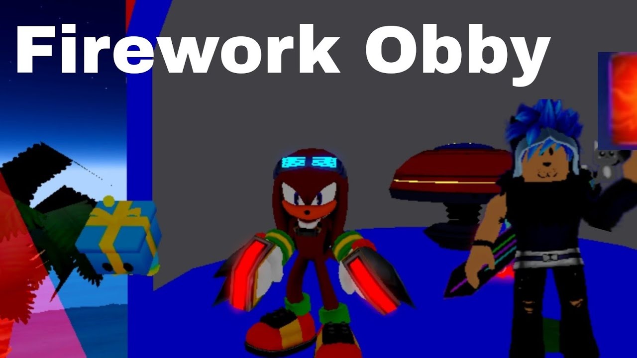 Trying to beat the Firework obby update(Sonic Speed Simulator) - YouTube