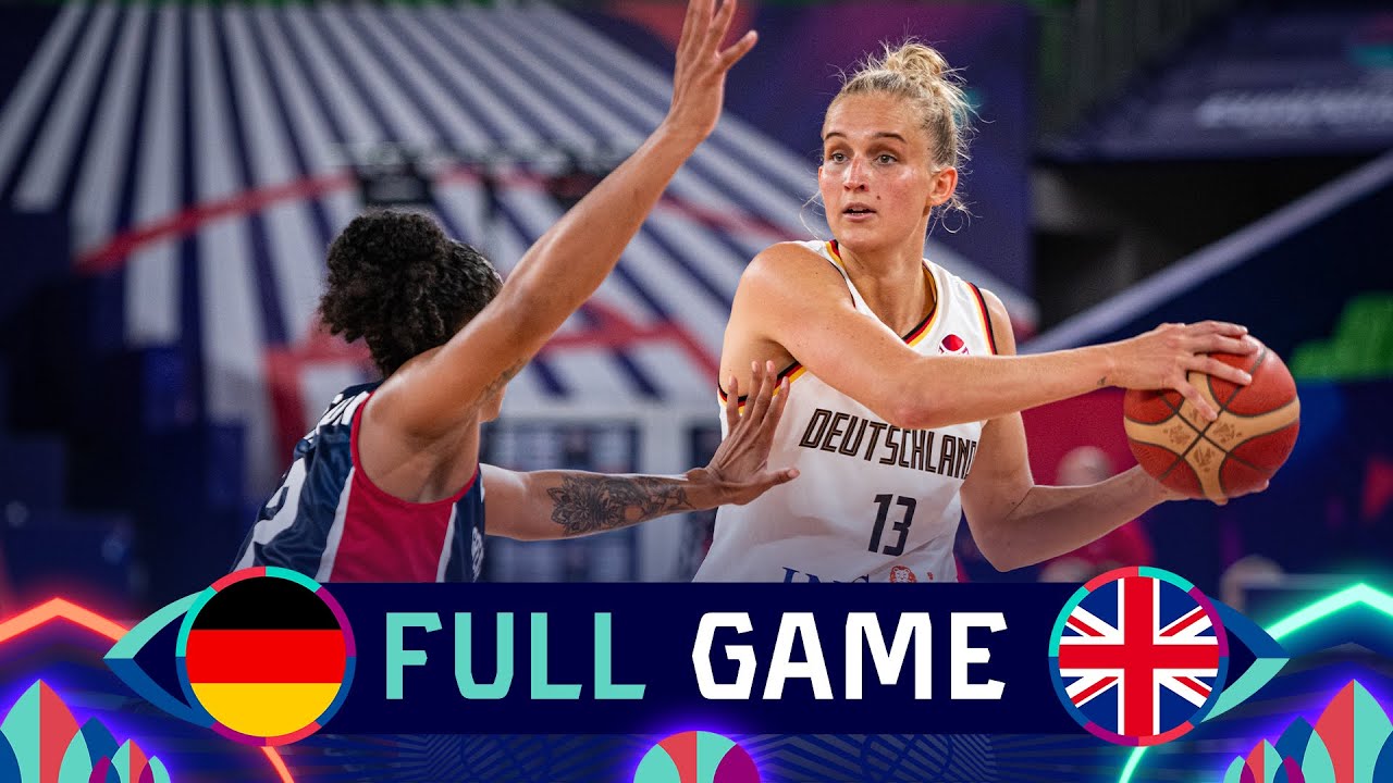 Germany v Great Britain | Full Basketball Game | FIBA Women's ...