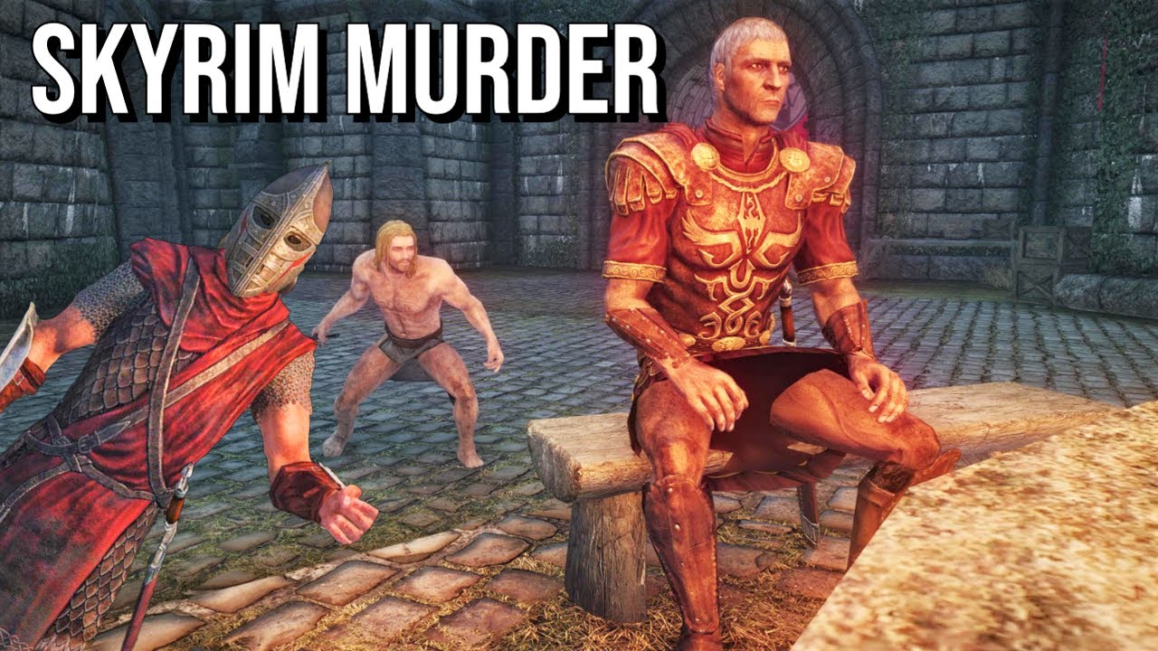 Worst Murder Investigation in Skyrim - YouTube