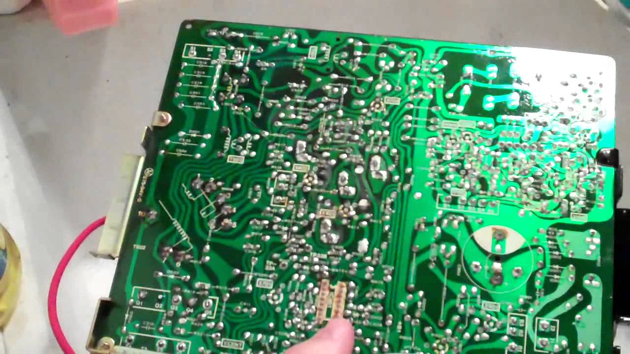 Fixed the Electrohome G07 Monitor that just burned out in my Galaxian ...