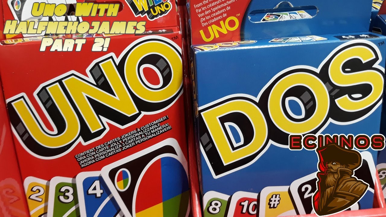 Uno (with Halfnekojames!) | Part 2, Damn you Barbara! - YouTube