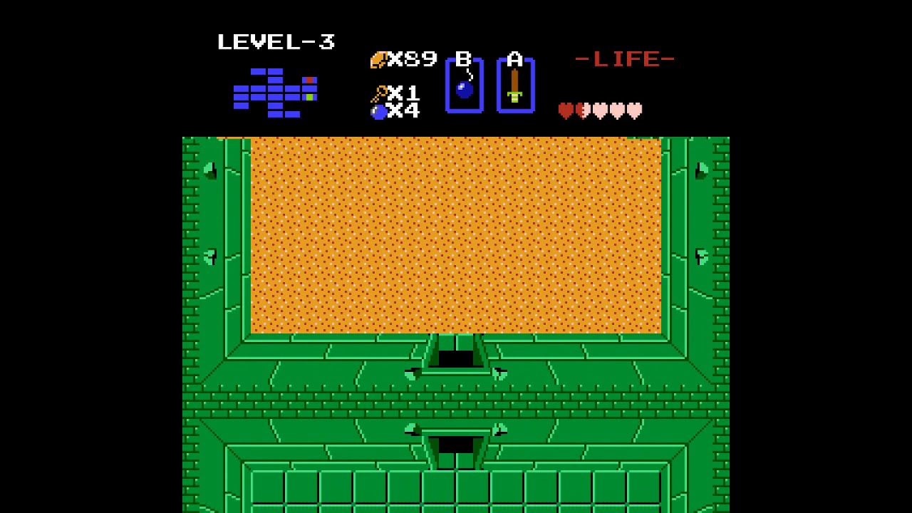 BOSS GUIDE - Zelda NES - Manhandla (ZERO COMMENTARY) - YouTube