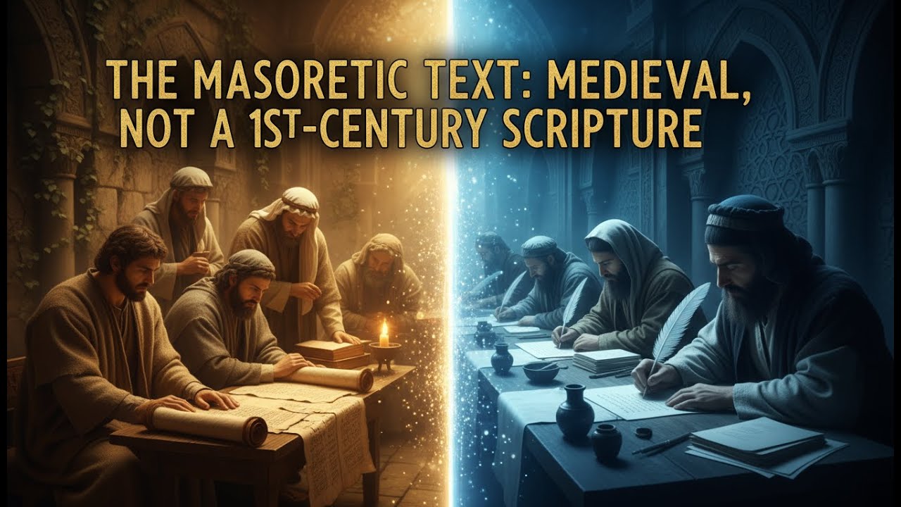 The Masoretic Text: Not a 1st-Century Scripture - YouTube