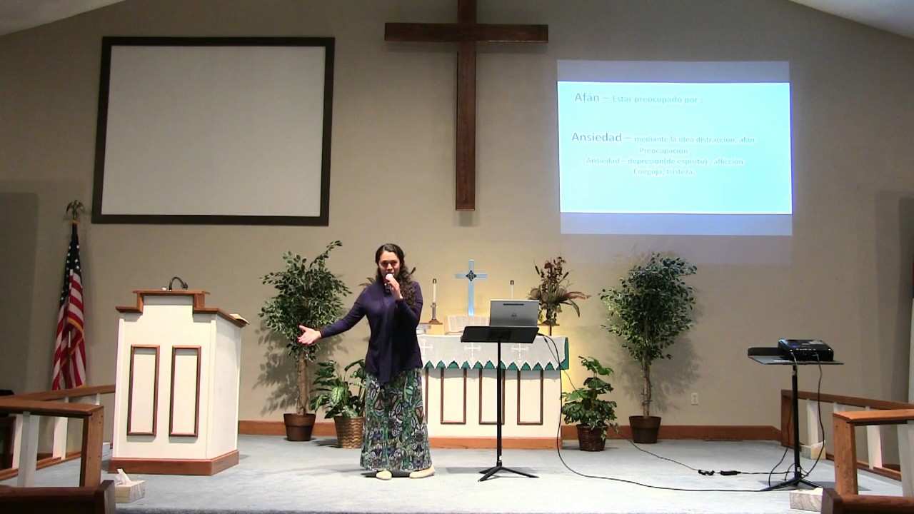 El peligro de afanarse - Mateo 6:25-34 - Lucy sanchez - YouTube