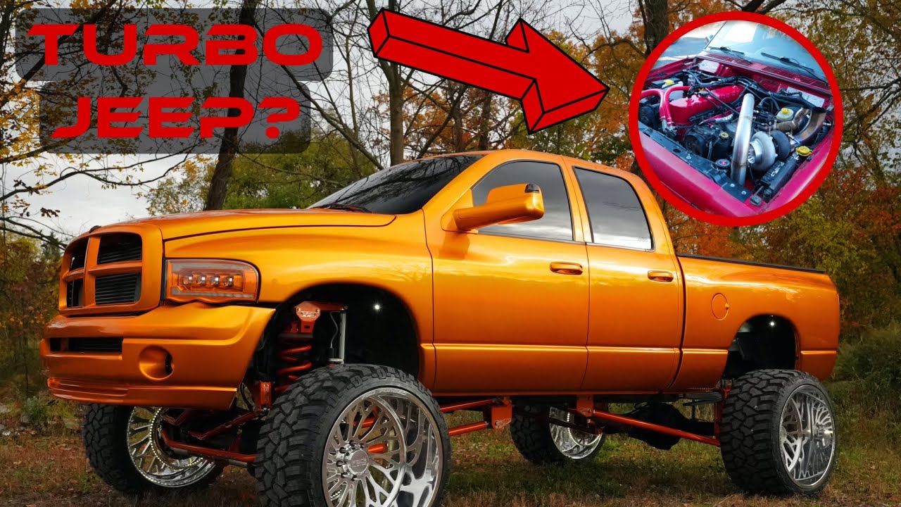 Our CRAZY Candy Painted 3rd Gen Cummins! (Turboed Jeep?!) - YouTube