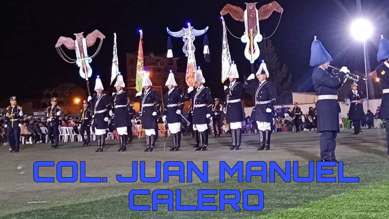 U.E. JUAN MANUEL CALERO de POTOSÍ en el Aniversario de MARANATA - YouTube