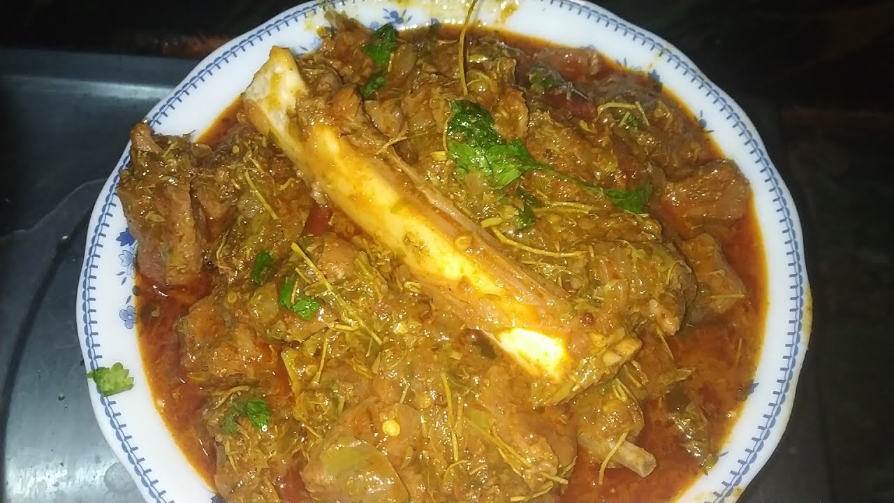 Chintha Chiguru Mutton/ చింత చిగురు మటన్ / Mutton with tamarind leaves ...