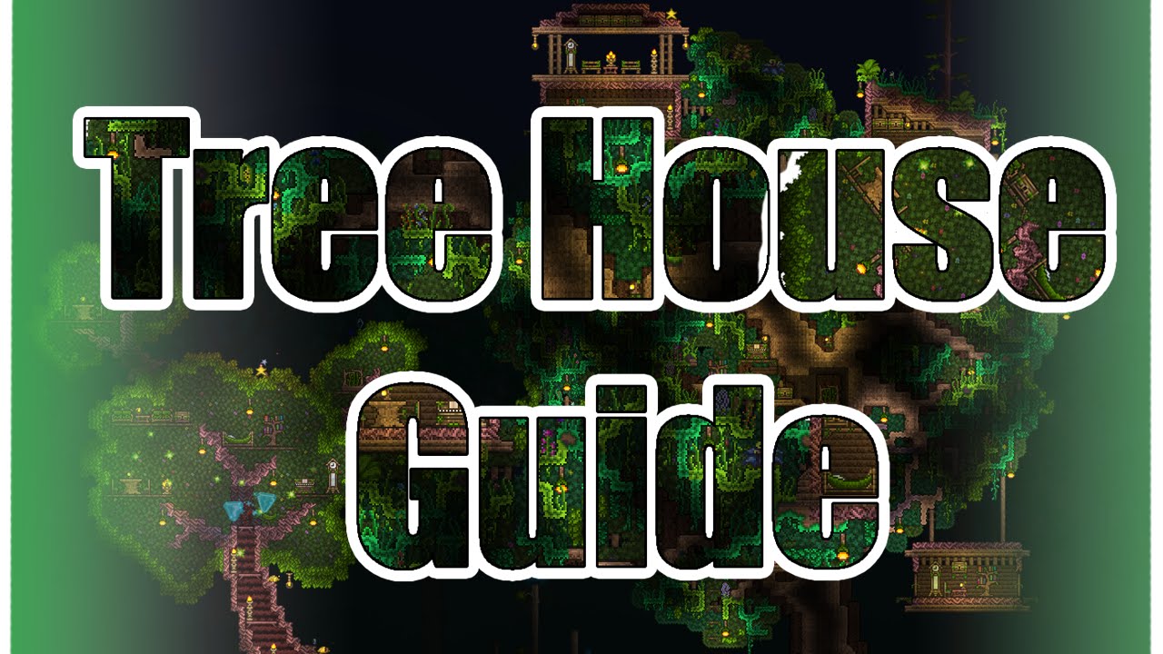 Terraria builders guide part 3 - Tree houses - YouTube
